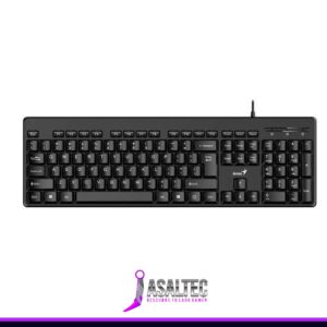 Teclado Genius Alambrico KB-116 USB Negro Antiderrame | Jasaltec